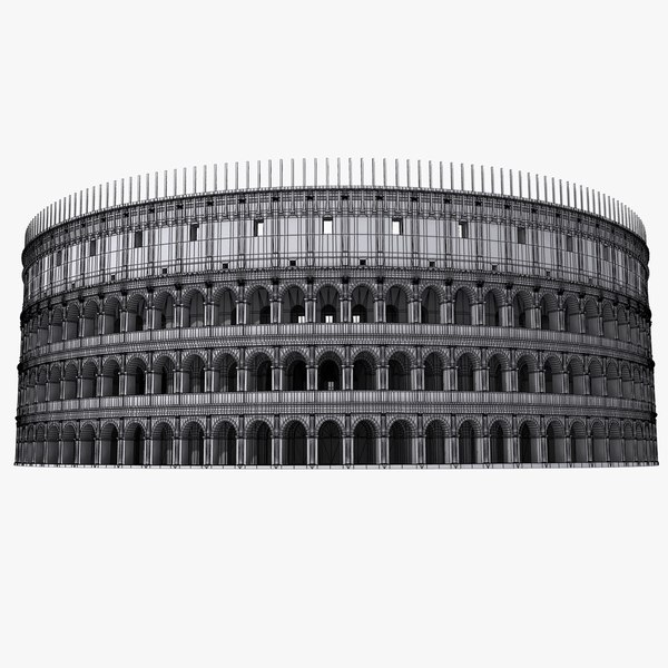 colosseum roman coliseum arena 3d max