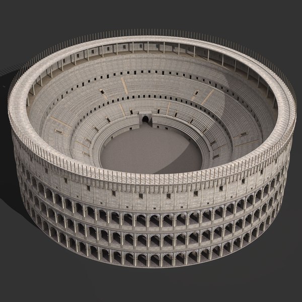 colosseum roman coliseum arena 3d max