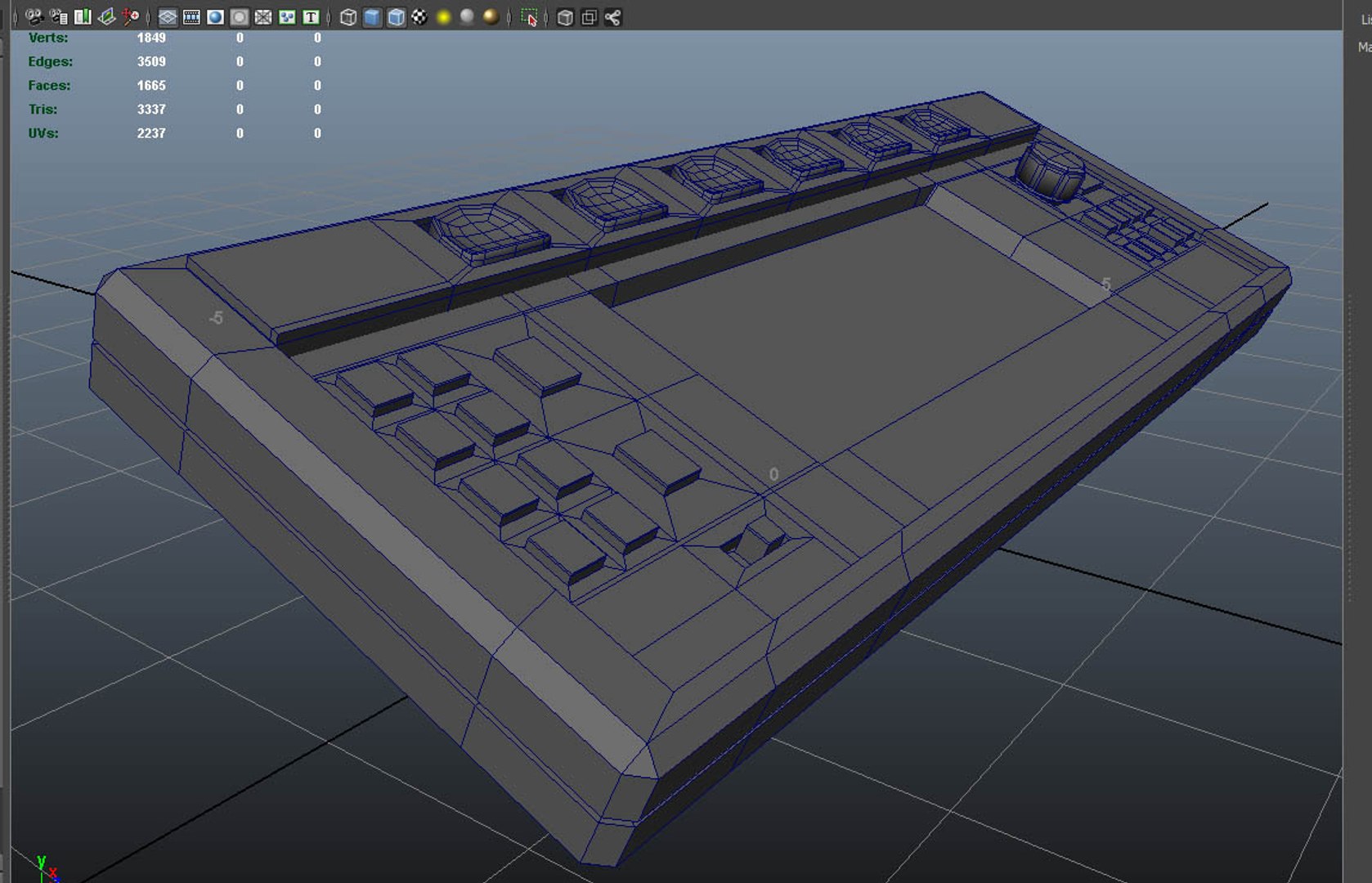 3d control panel electric