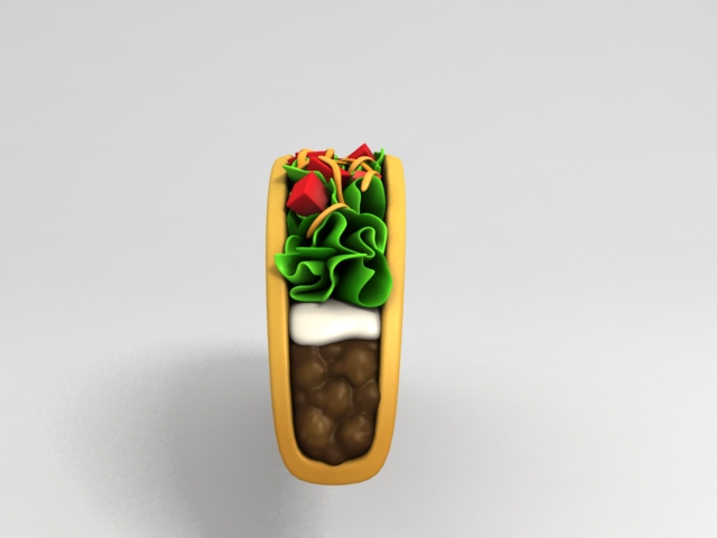 3D model cartoon food pack - TurboSquid 1302664