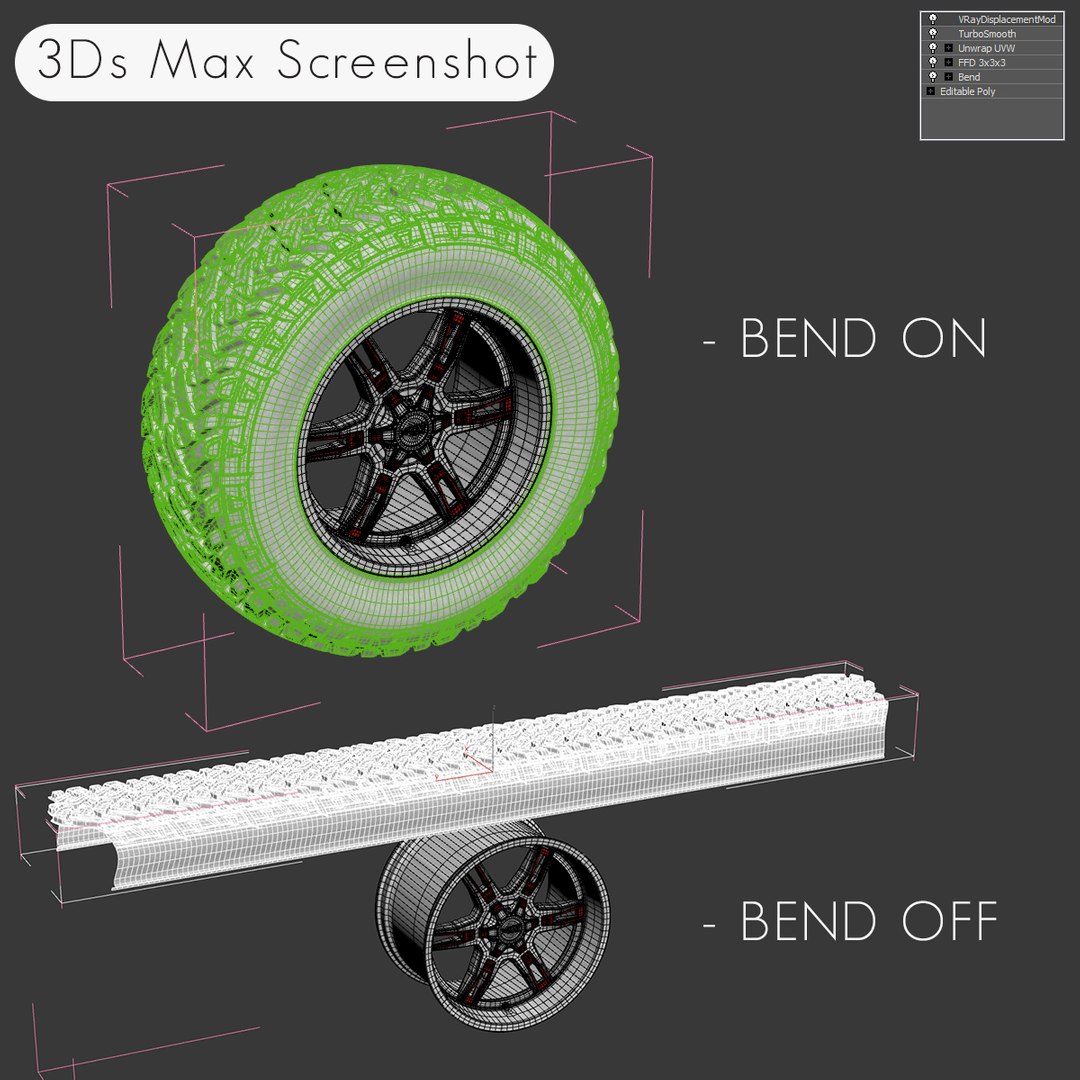 Road Fuel Motometal Rim Wheel 3d Max