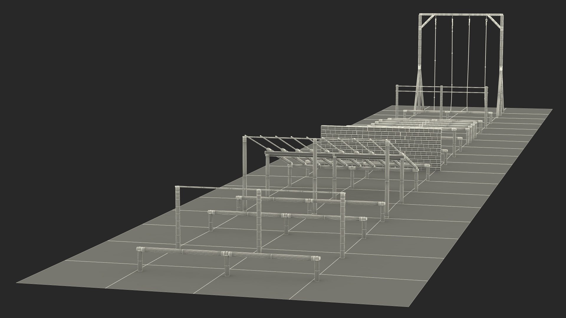 Military Obstacle Course Fur 3D Model - TurboSquid 2234486