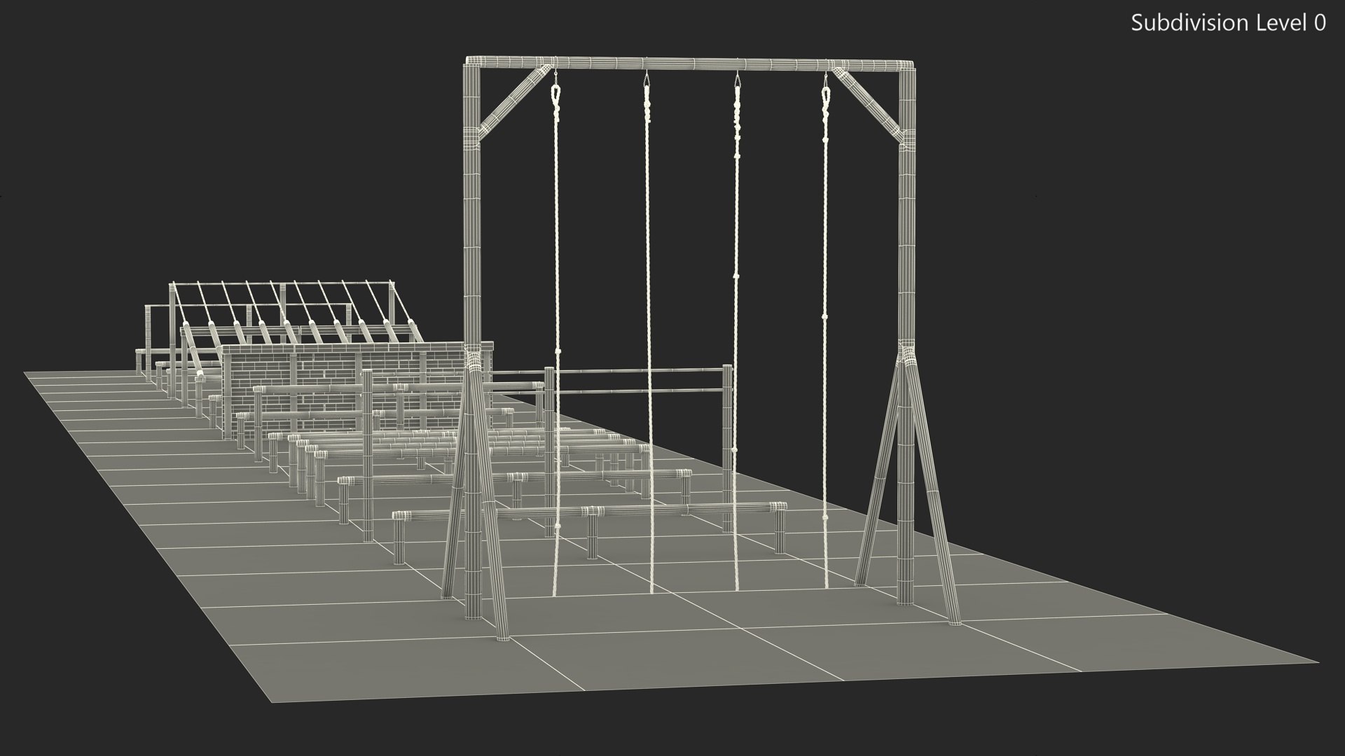 Military Obstacle Course Fur 3D Model - TurboSquid 2234486