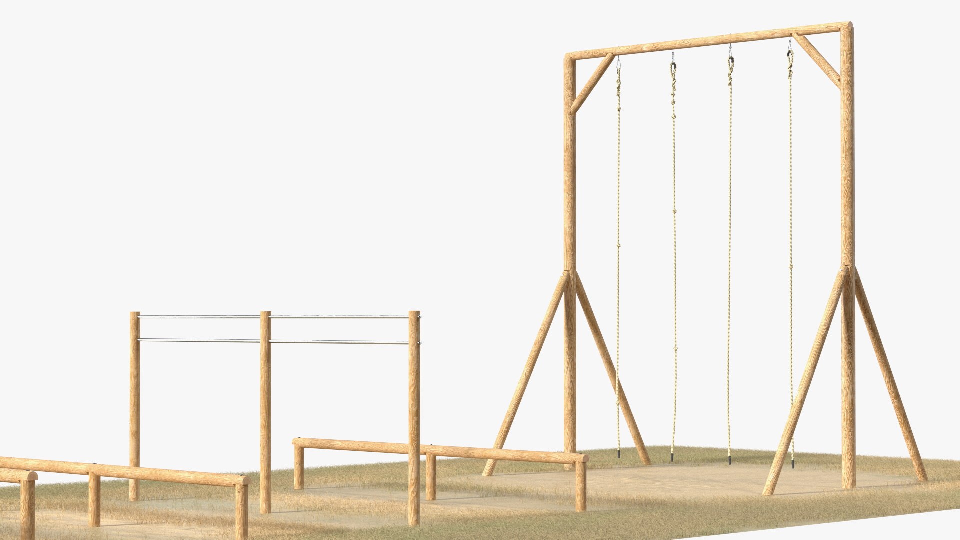 Military Obstacle Course Fur 3D Model - TurboSquid 2234486
