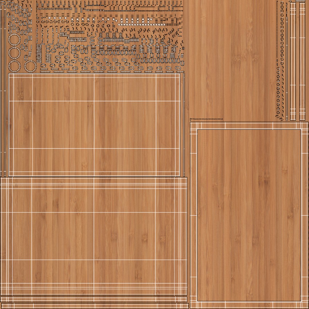 3D model Hanging Wooden Boards Collection - TurboSquid 2100479
