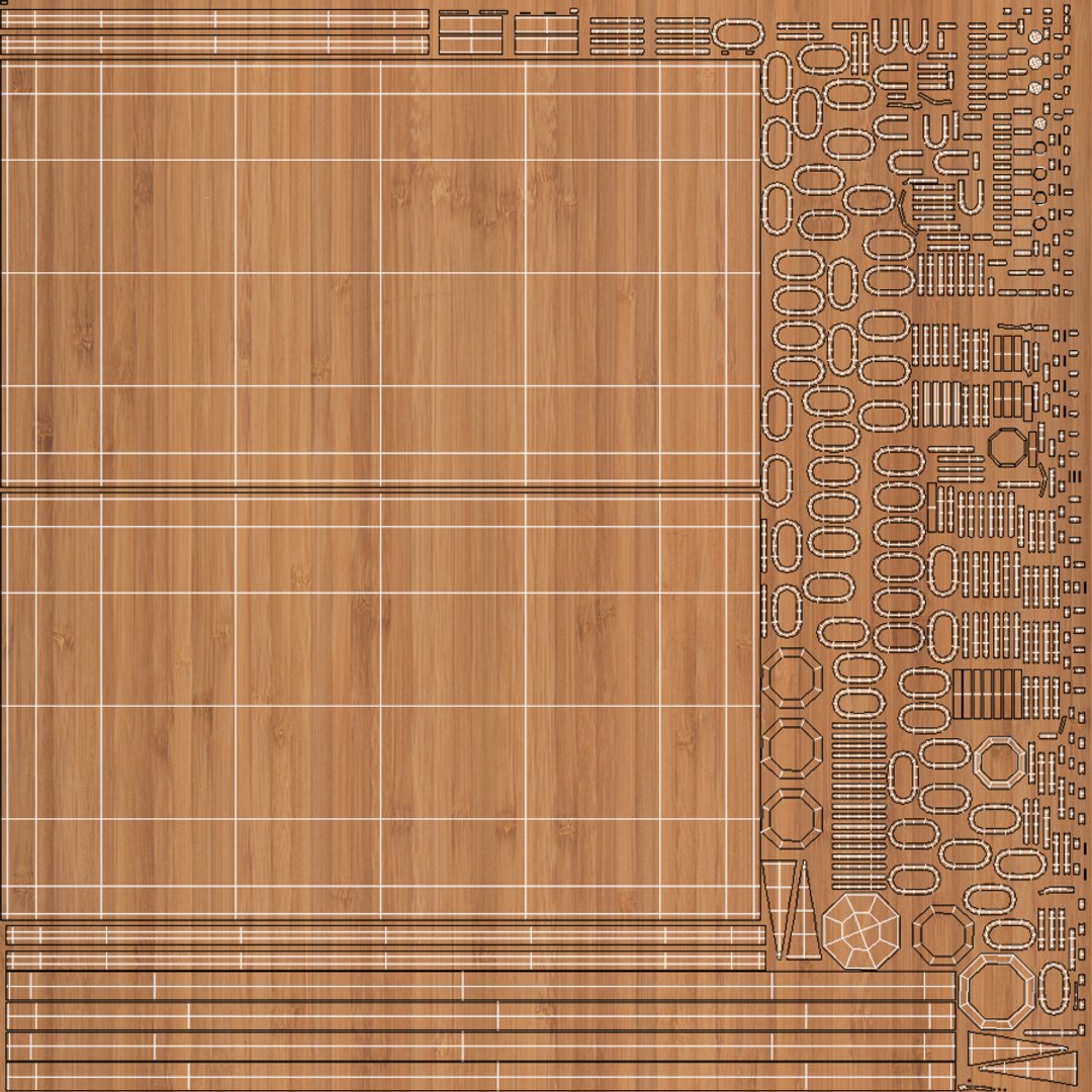 3D model Hanging Wooden Boards Collection - TurboSquid 2100479