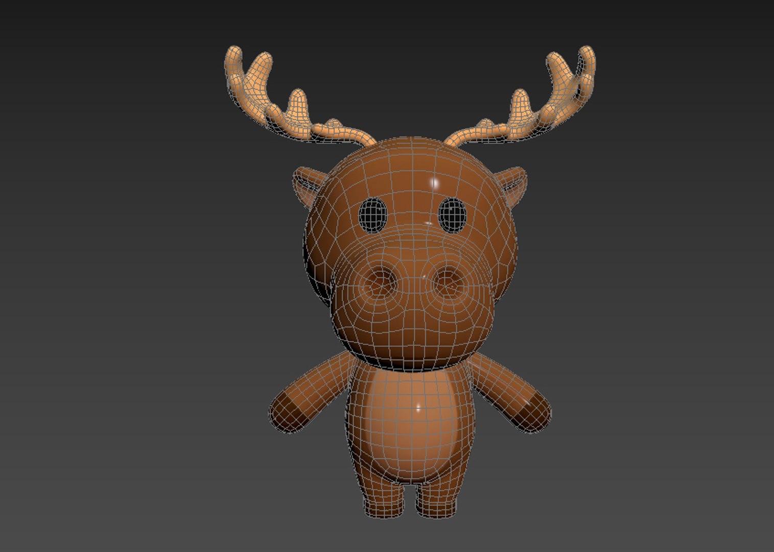 Moose Character 3D Model - TurboSquid 1649231