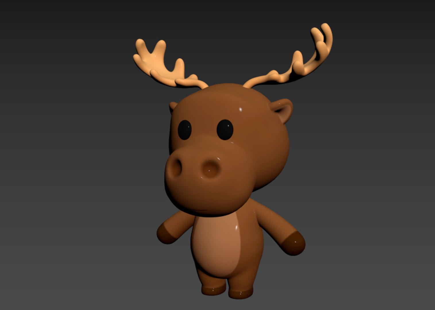 Moose Character 3D Model - TurboSquid 1649231
