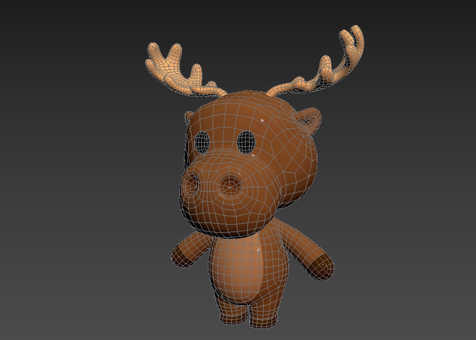 Moose Character 3D Model - TurboSquid 1649231