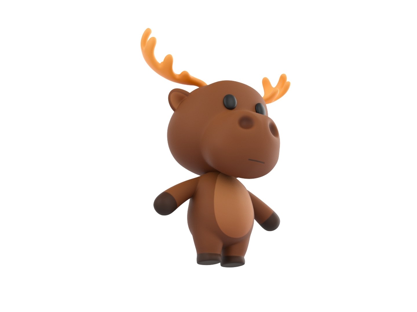 Moose Character 3D Model - TurboSquid 1649231