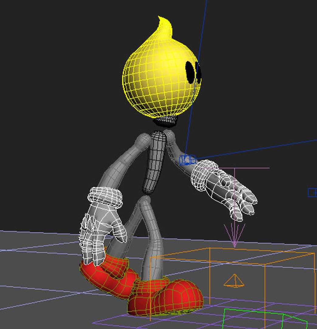 3d model character cartoon