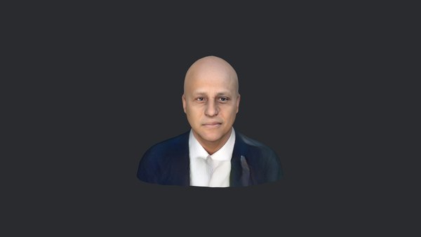 modelo 3d Dean Barrow-cabeza de busto realista listo modelo 3d ...