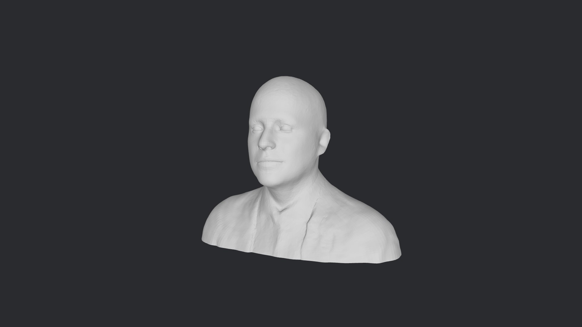 3D Dean Barrow-Realistic Bust Head Ready 3d Model Model - TurboSquid ...
