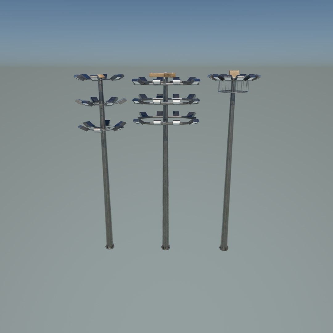 3D Floodlight 3D Model - TurboSquid 2380338