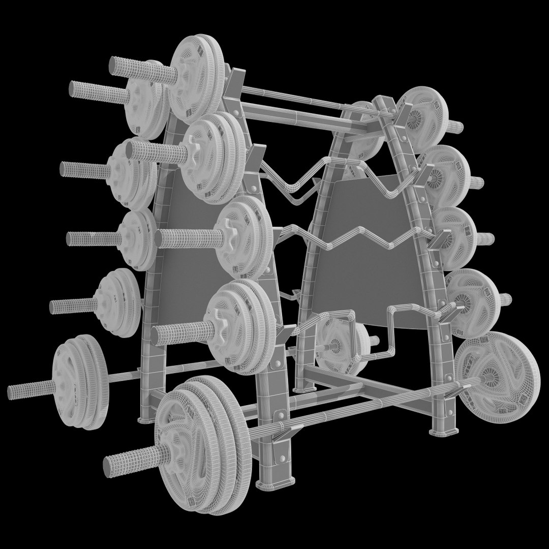 3d Model Barbell Disc