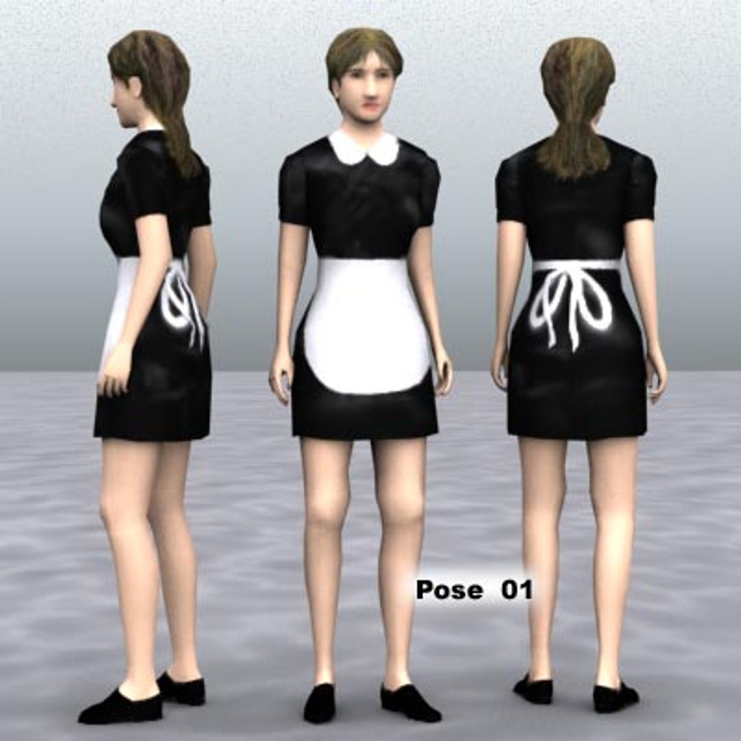 3d Model Human Female Girl