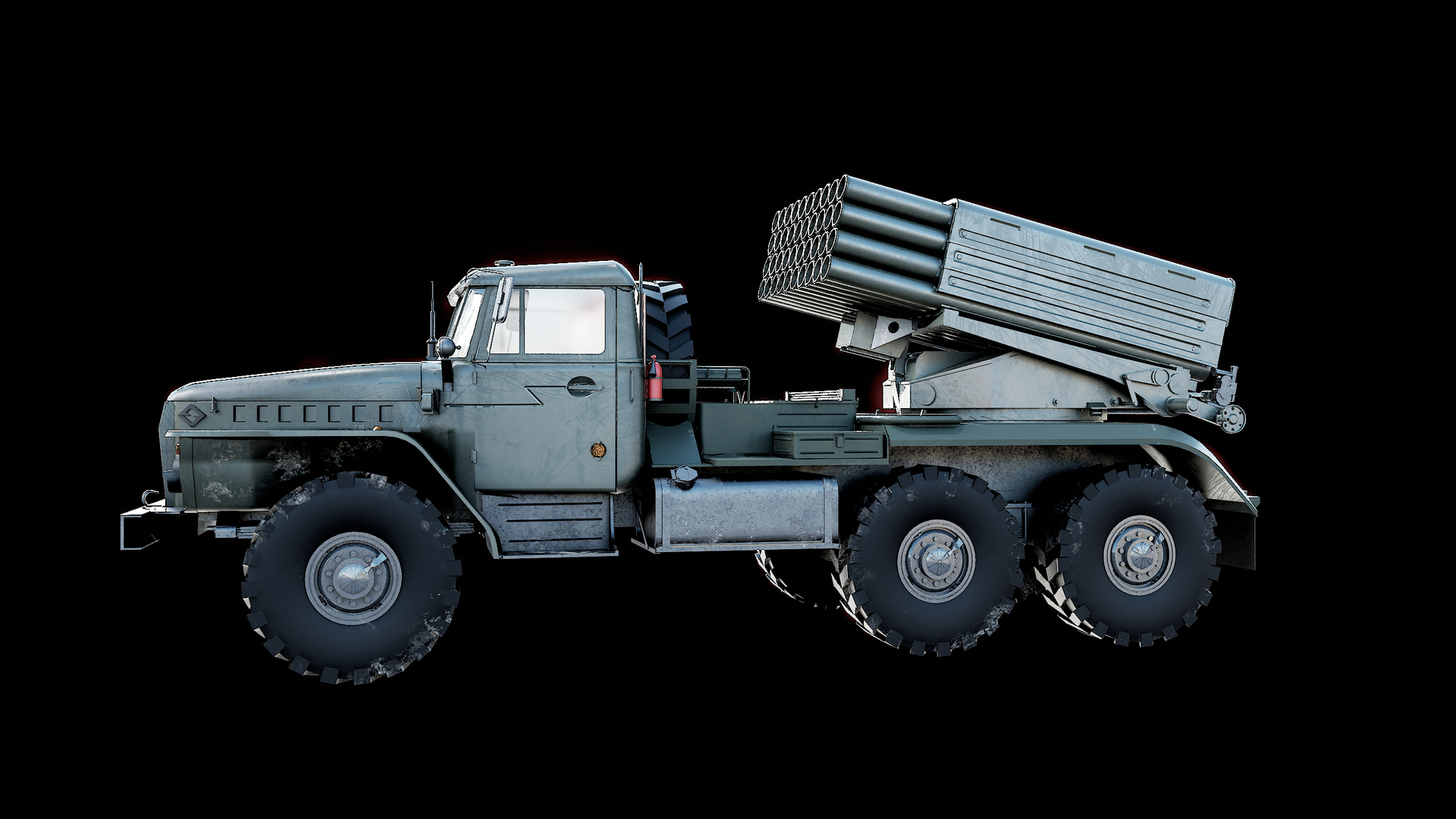 3D 9K51M Tornado-G MRLS Model - TurboSquid 2166338