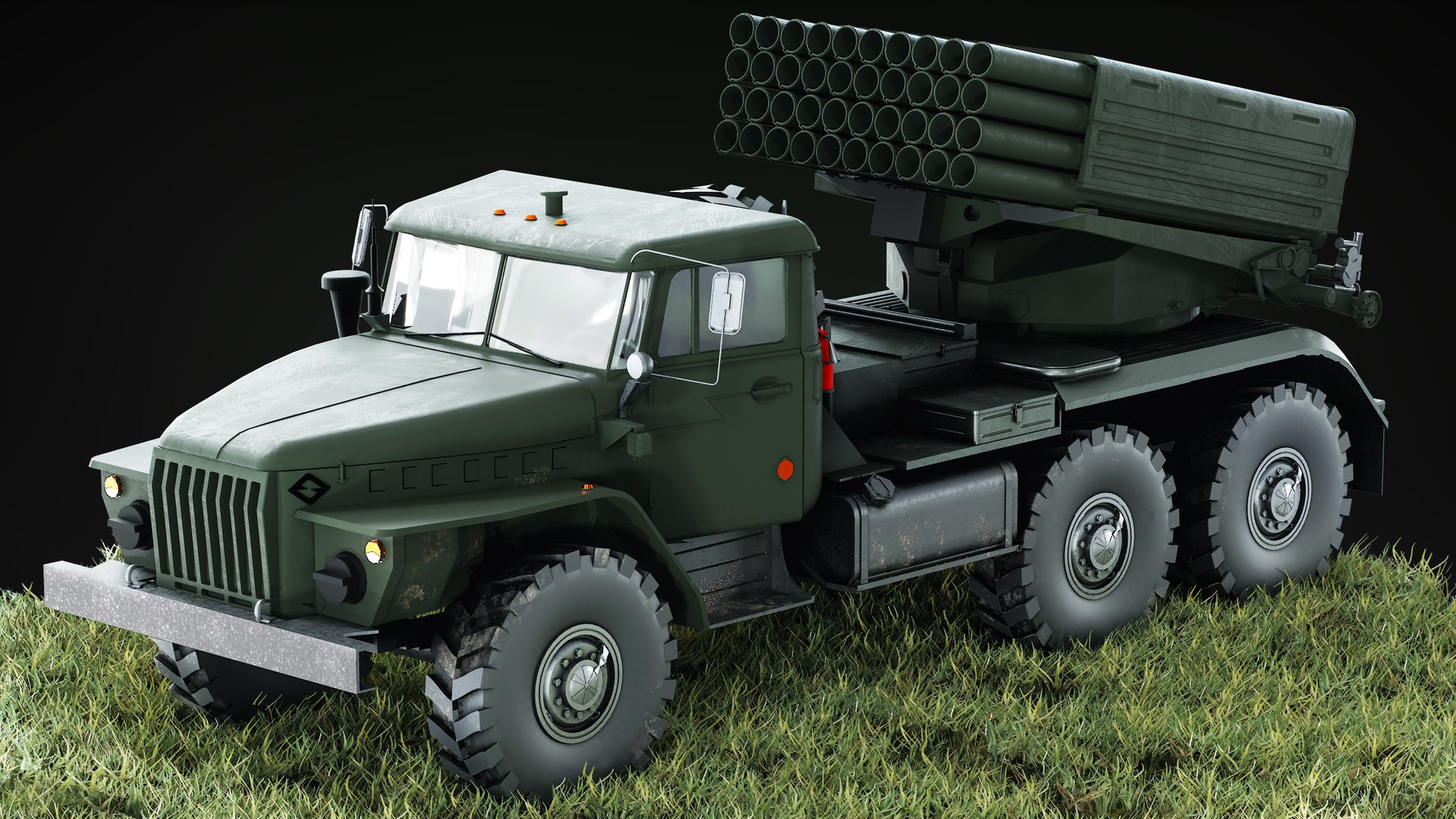 3D 9K51M Tornado-G MRLS Model - TurboSquid 2166338