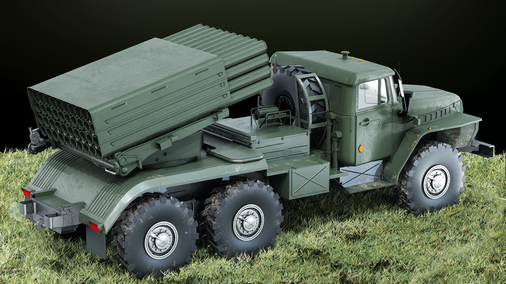 3D 9K51M Tornado-G MRLS Model - TurboSquid 2166338