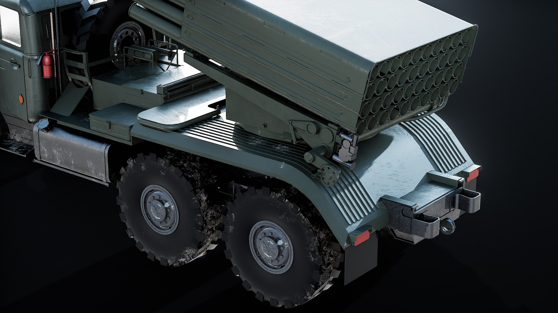 3D 9K51M Tornado-G MRLS Model - TurboSquid 2166338