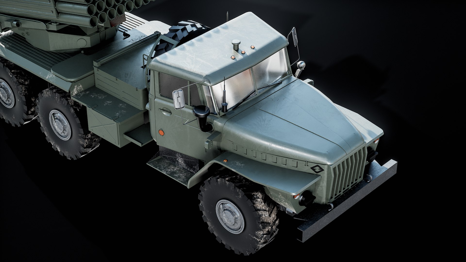 3D 9K51M Tornado-G MRLS Model - TurboSquid 2166338