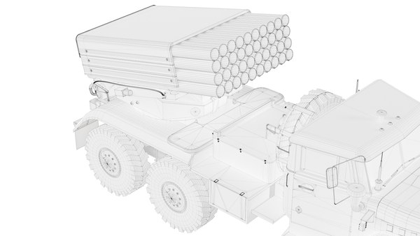 modelo 3d 9K51M Tornado-G MRLS - TurboSquid 2166338