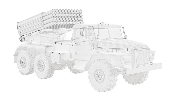 modelo 3d 9K51M Tornado-G MRLS - TurboSquid 2166338