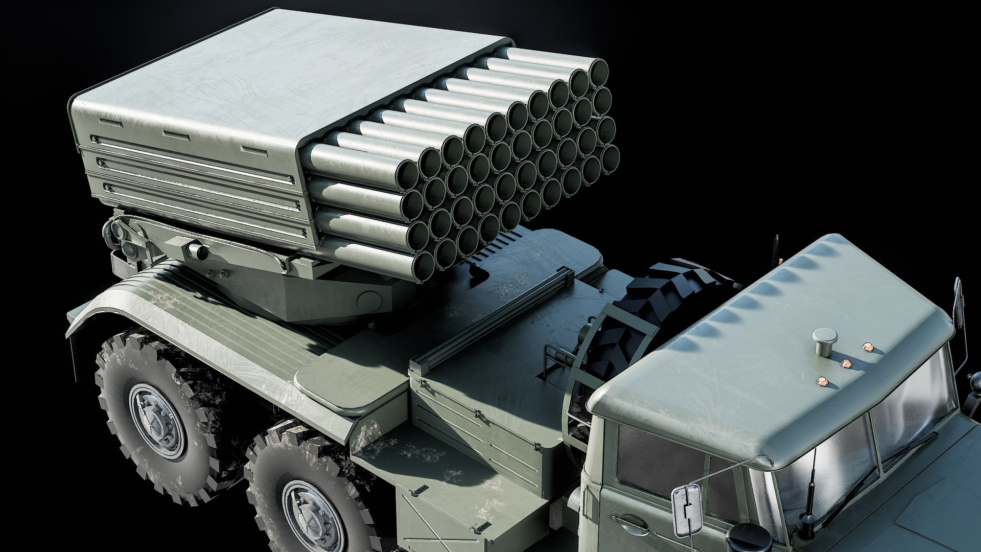 3D 9K51M Tornado-G MRLS Model - TurboSquid 2166338