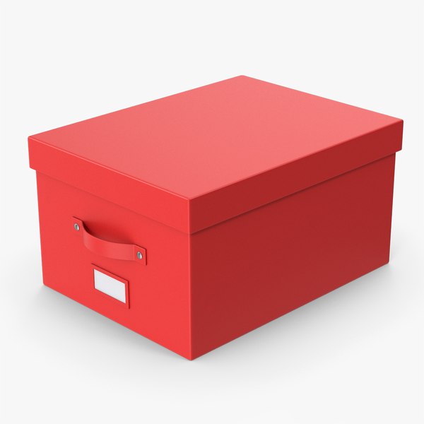 Red Box 3D 모델 - TurboSquid 1975203
