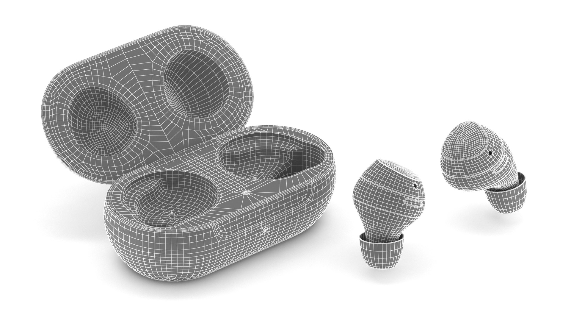 Samsung galaxy buds 3D model - TurboSquid 1393658