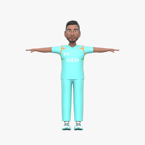 Cricket Player 3D Models for Download | TurboSquid