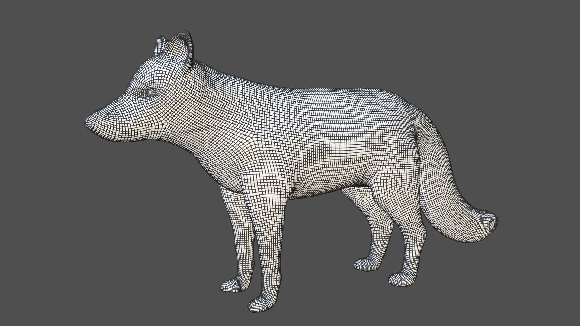 3D model Rigged low poly Fox - TurboSquid 1755007