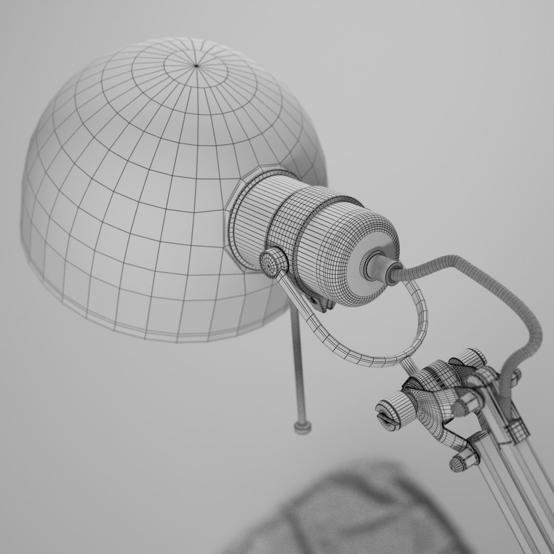 3d Model Forsa Lamp Desk