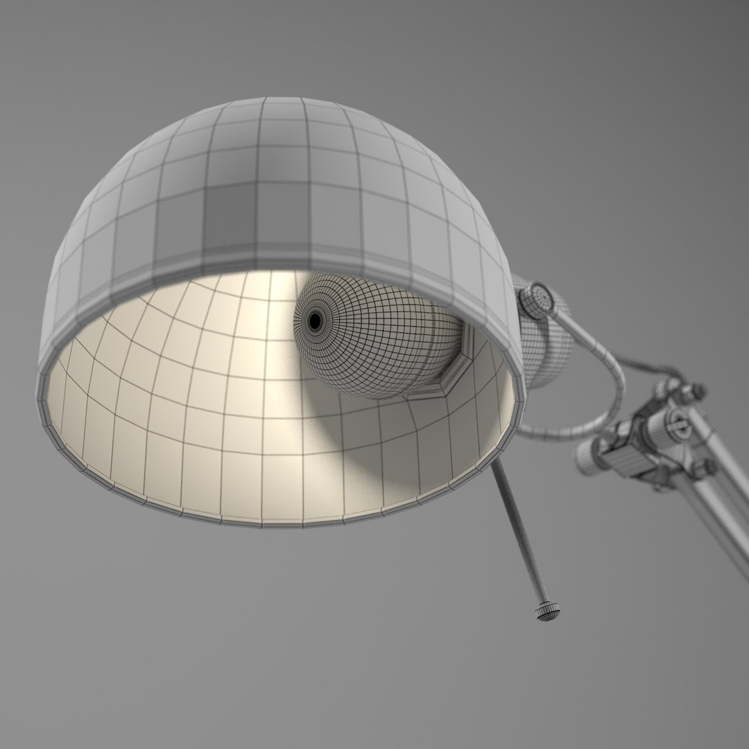3d Model Forsa Lamp Desk