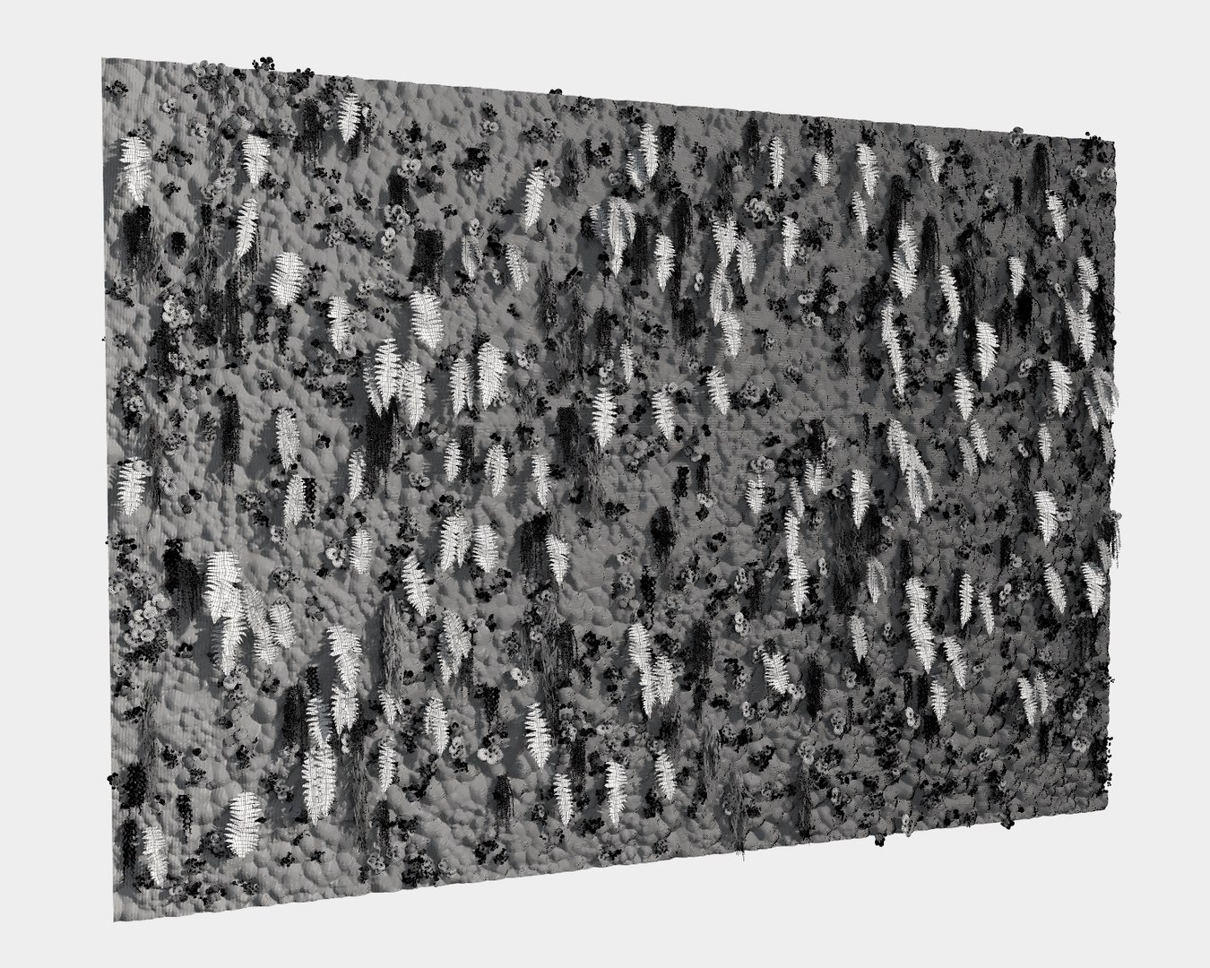 Seamless Moss Wall 3D Model - TurboSquid 1191761