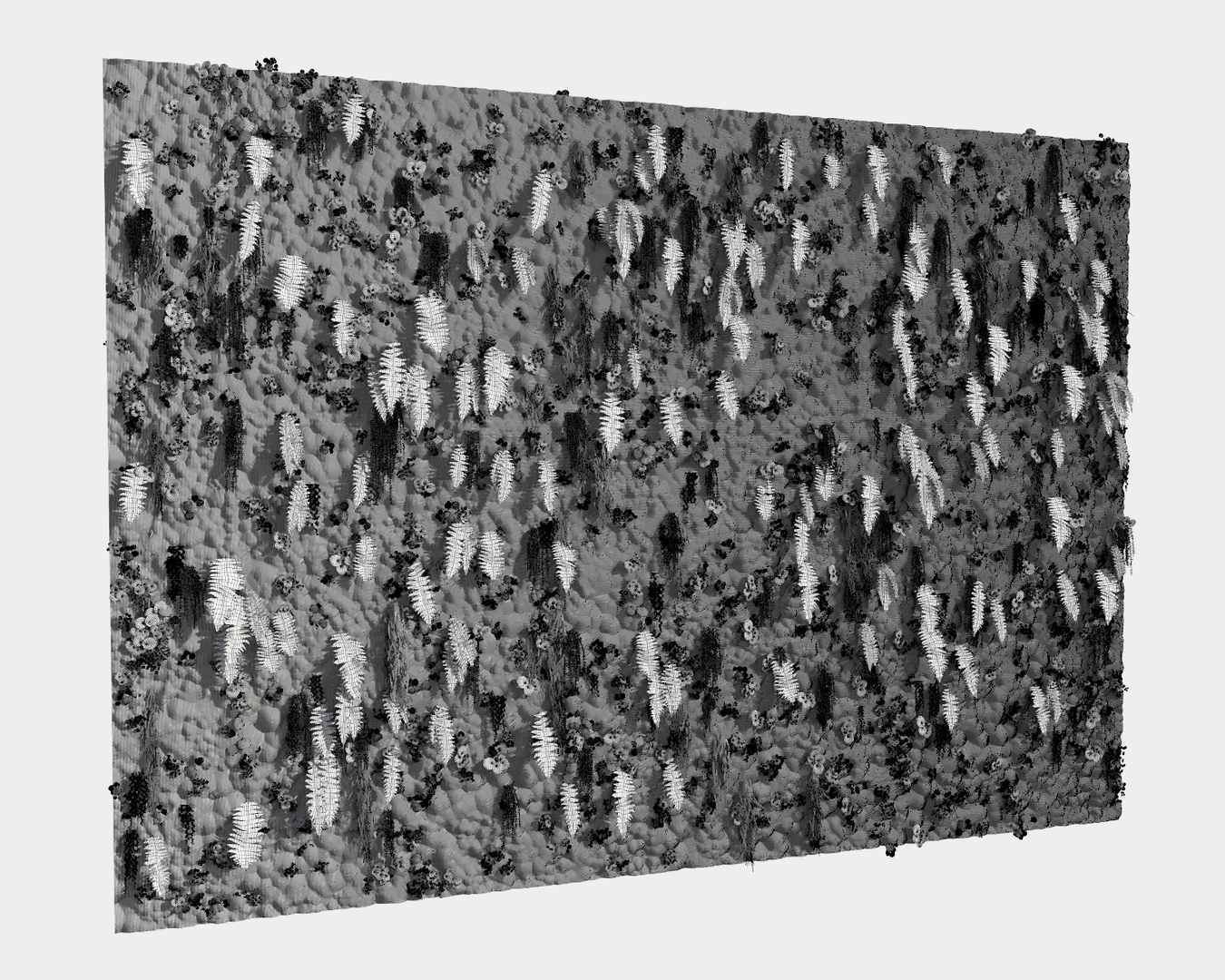 Seamless moss wall 3D model - TurboSquid 1191761