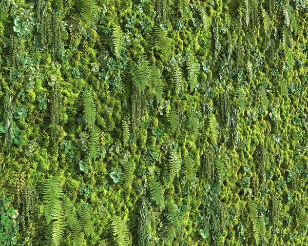 Seamless moss wall 3D model - TurboSquid 1191761