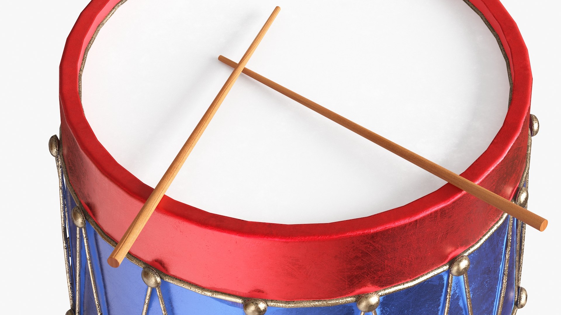 Toy Drum 3D Model - TurboSquid 1998309