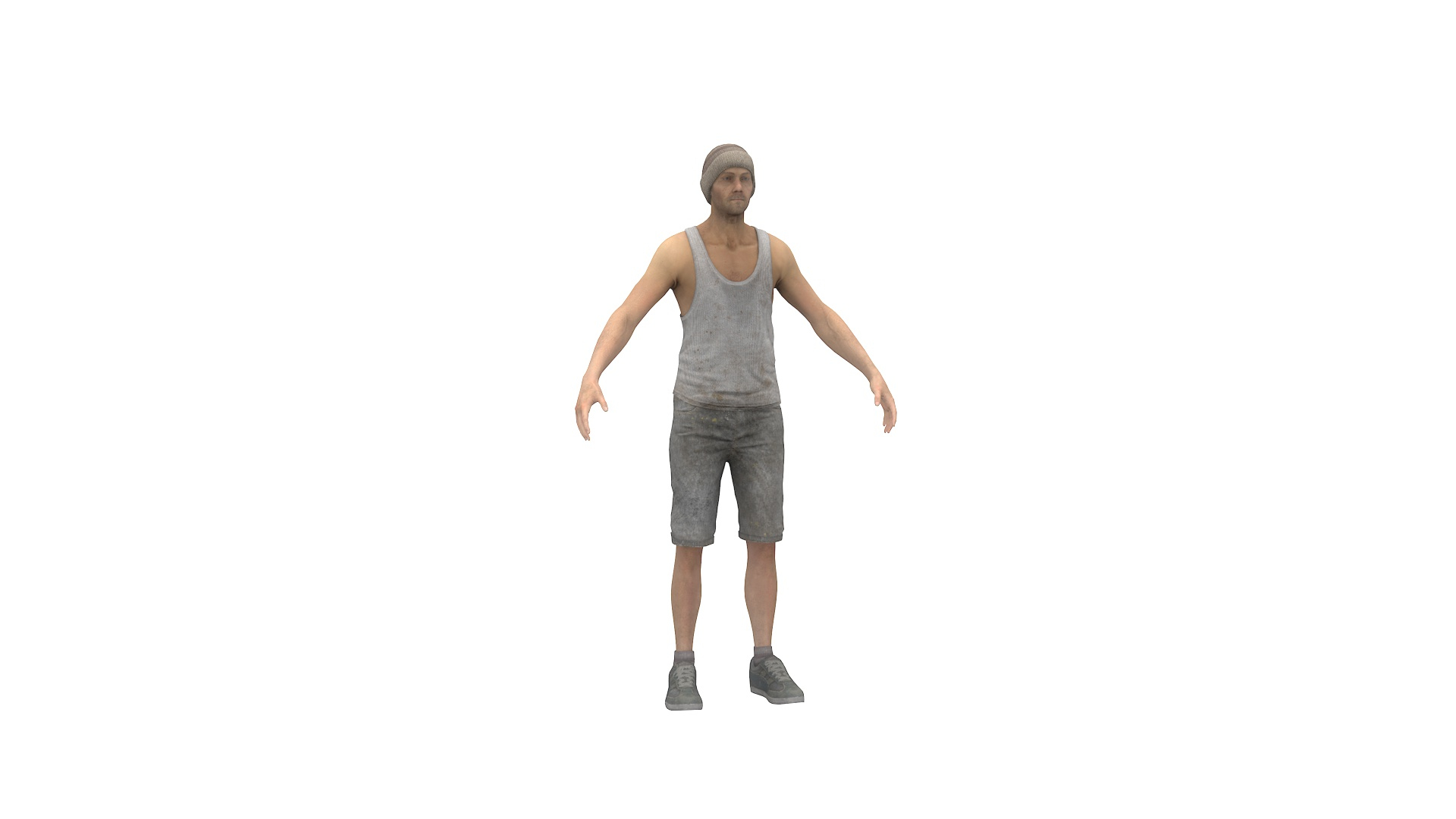 Civilian Man V2 Model - TurboSquid 2379817