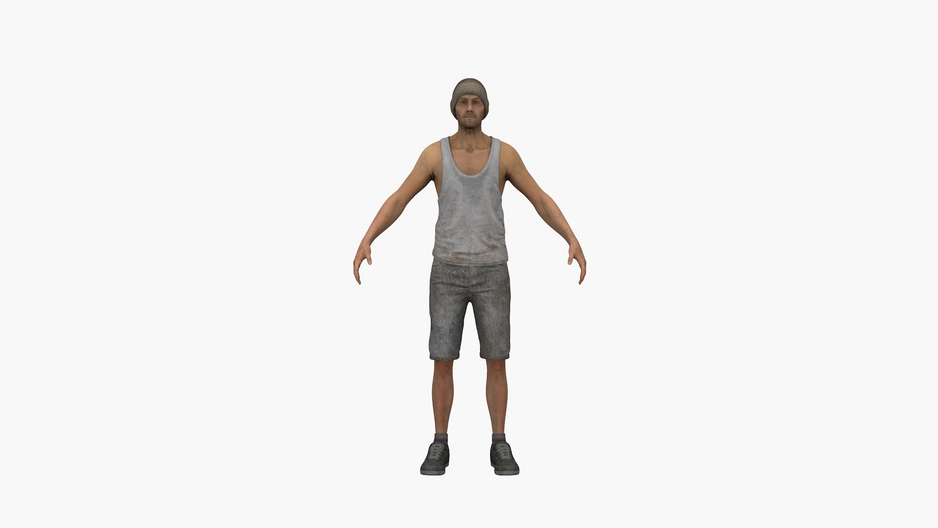 Civilian Man V2 Model - TurboSquid 2379817
