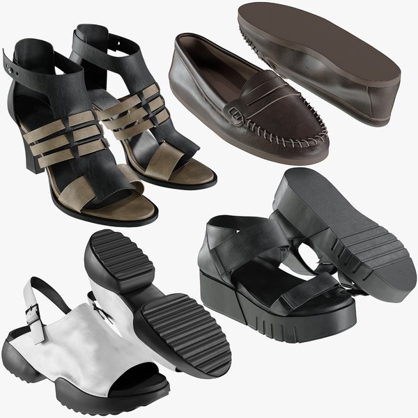 Free 3D Sandals Models | TurboSquid