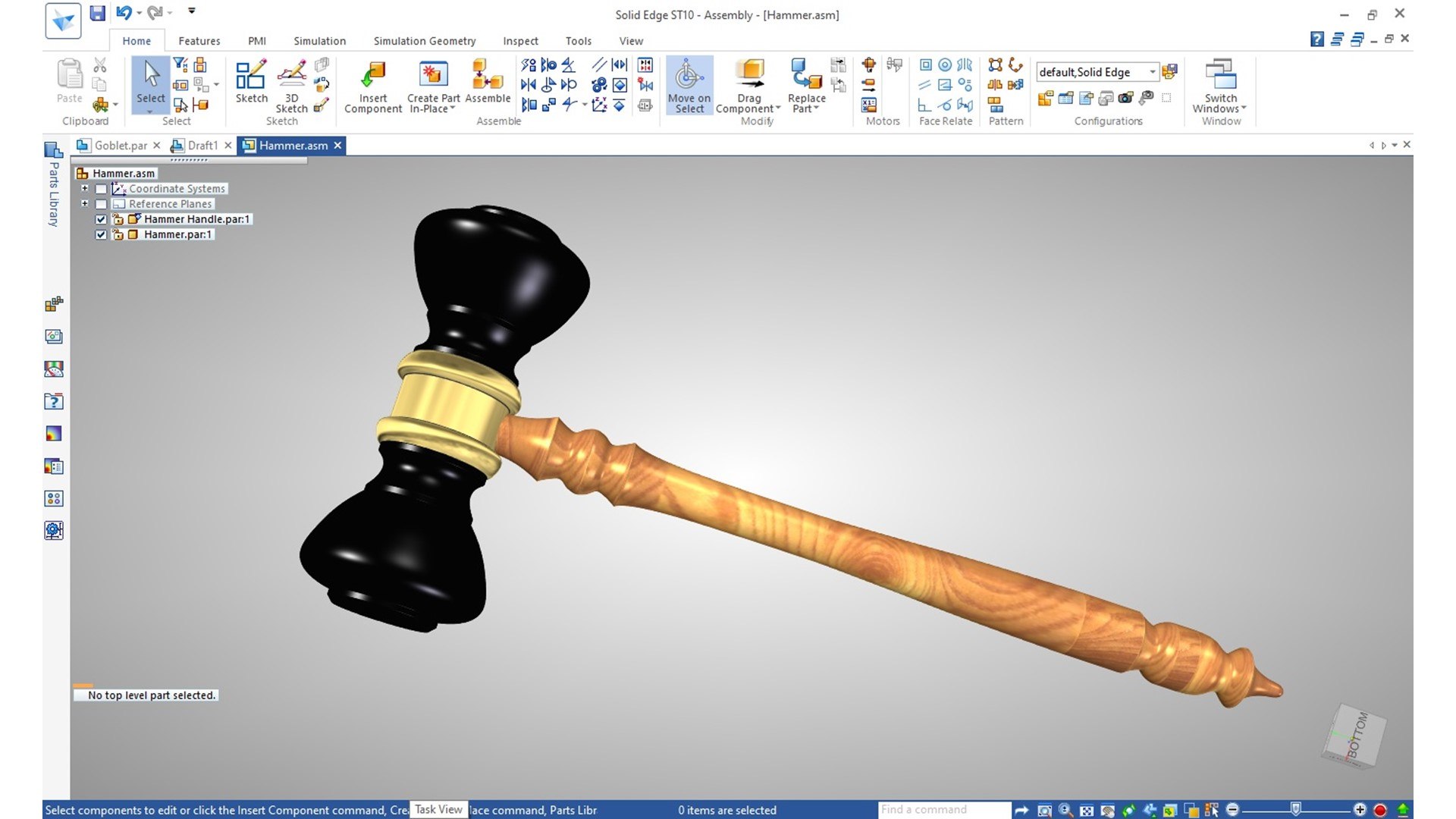 3D Gavel Model - TurboSquid 2101575