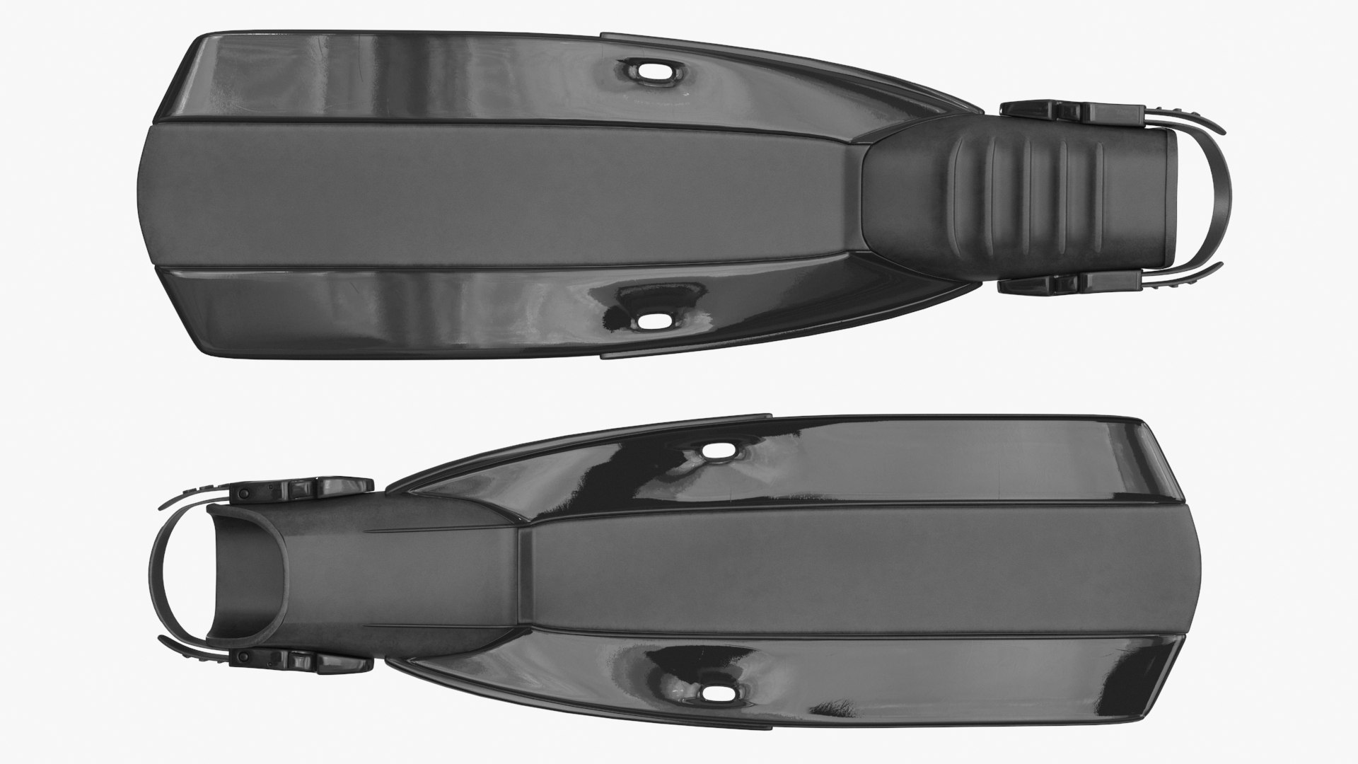 Swim Fins 3d Model Turbosquid 2177776