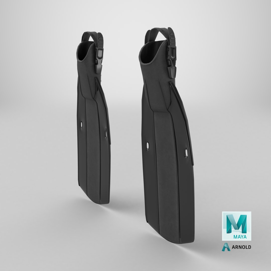 Swim Fins 3D Model - TurboSquid 2177776