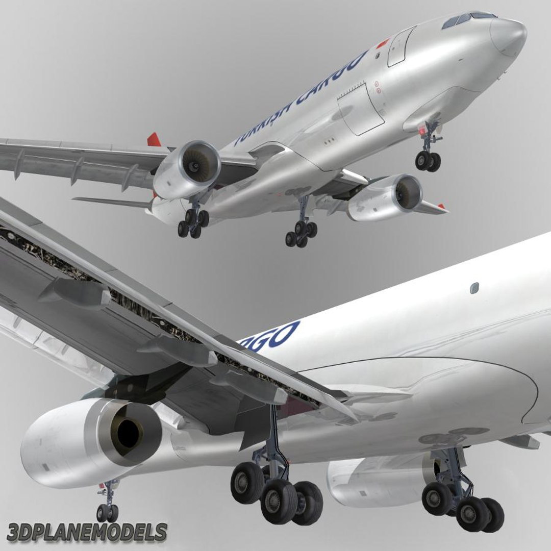 Airbus Cargo 3d Model