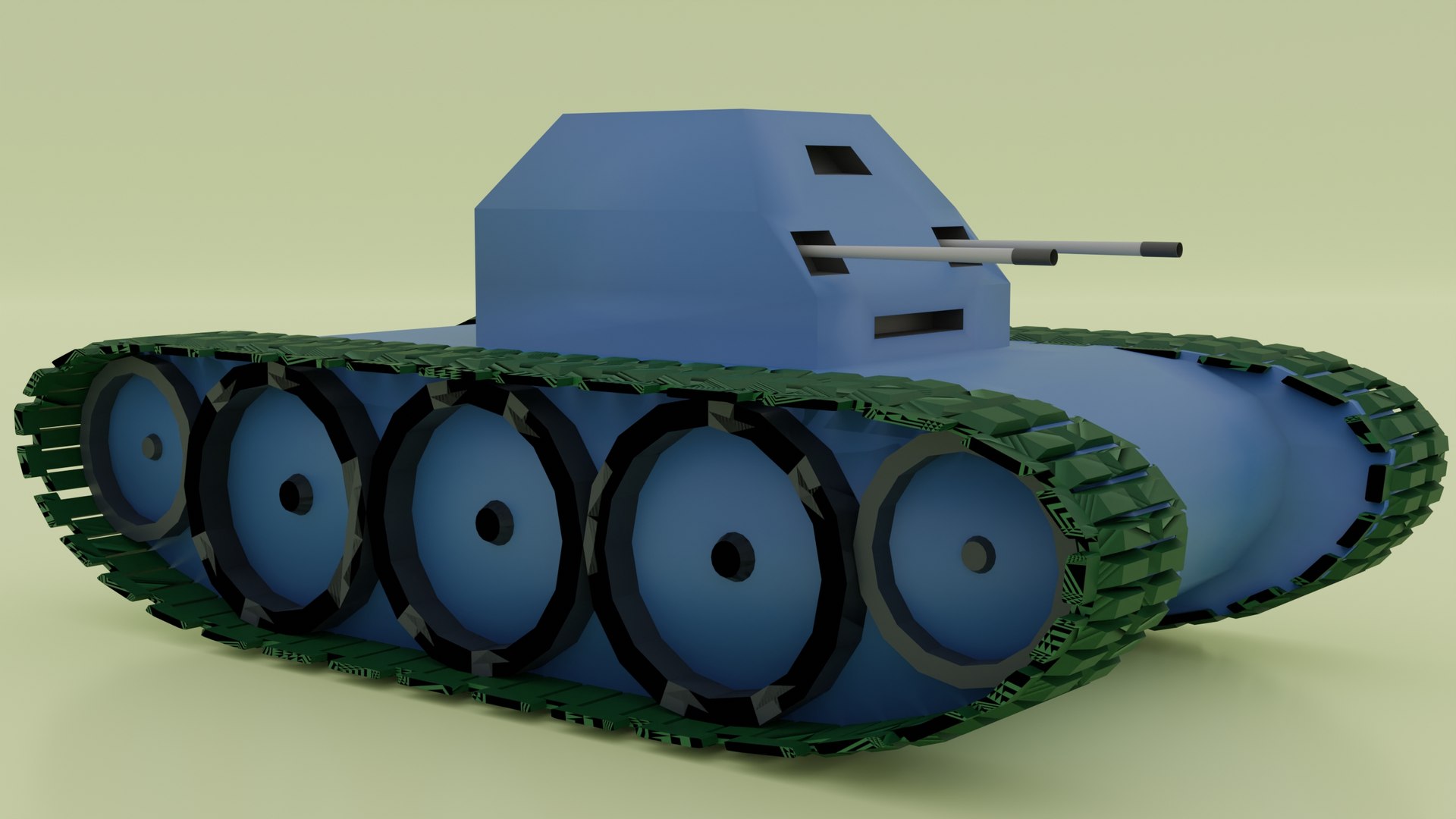 3D model Tank low 2 - TurboSquid 2172456