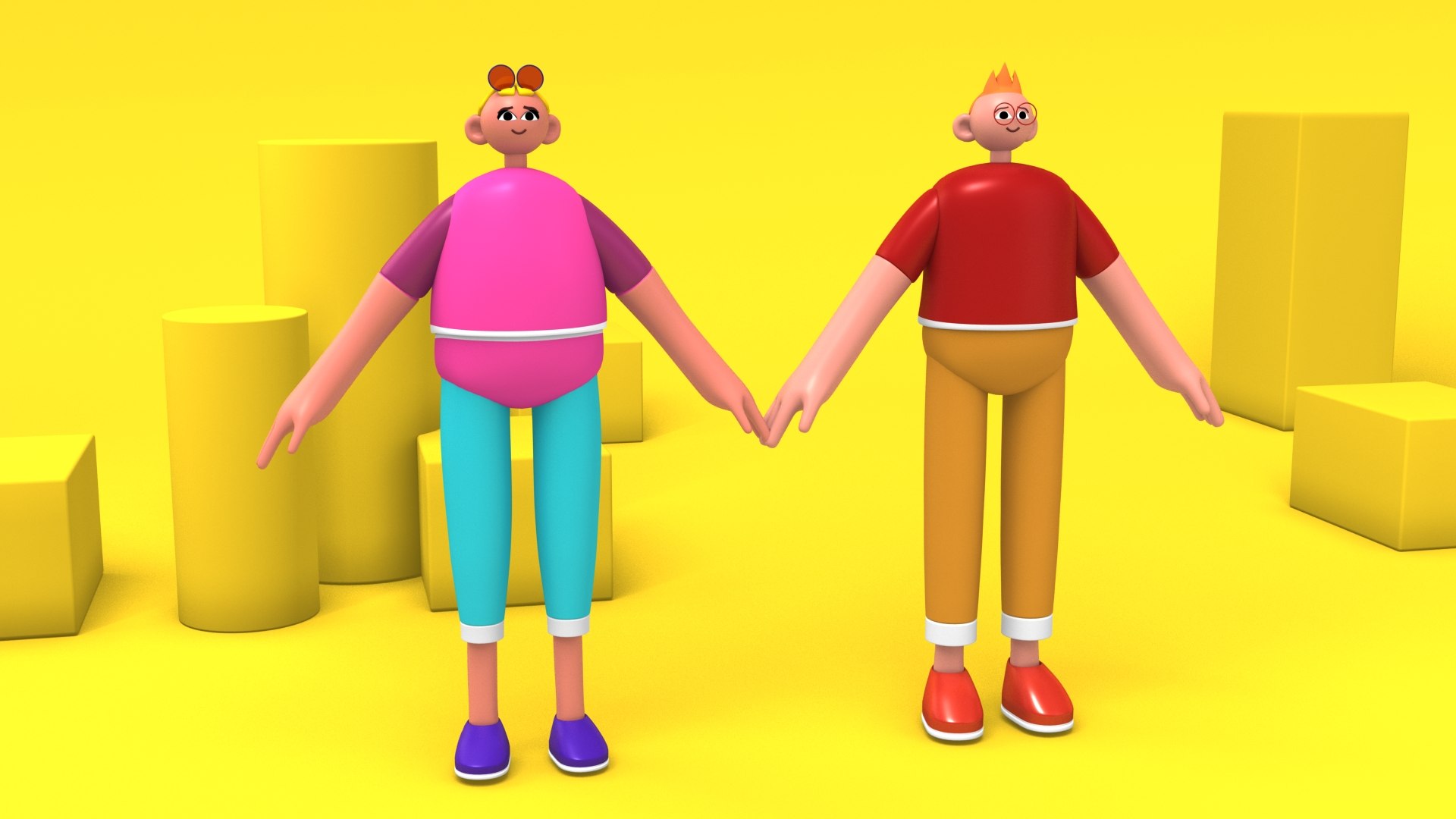3D model Simple Info Character - TurboSquid 1745185