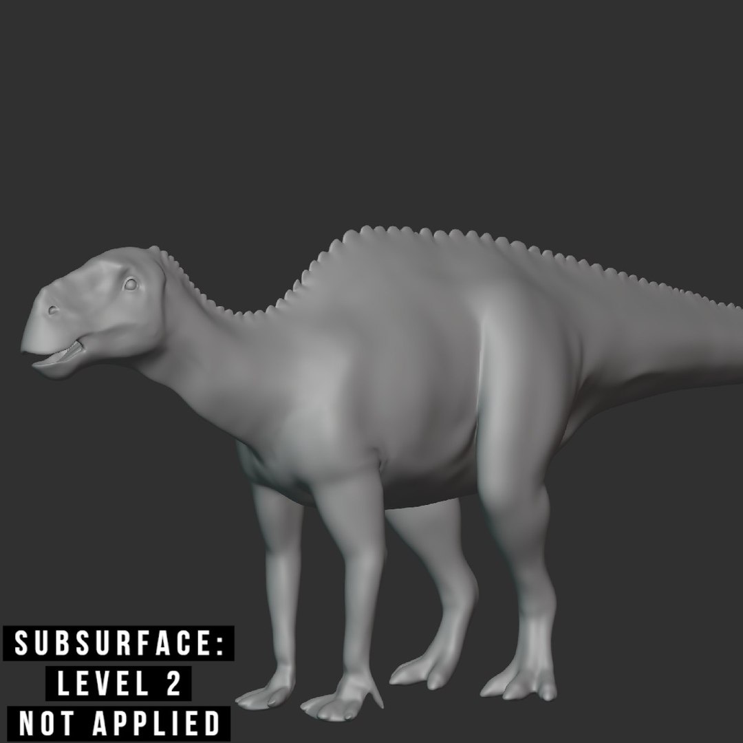 modèle 3D de Kamuysaurus Basemesh Low Poly - TurboSquid 1994632