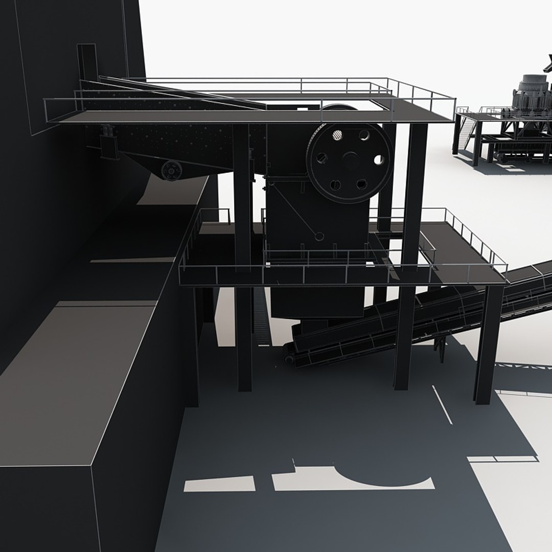 3D Model Mining Machinery - TurboSquid 1445192