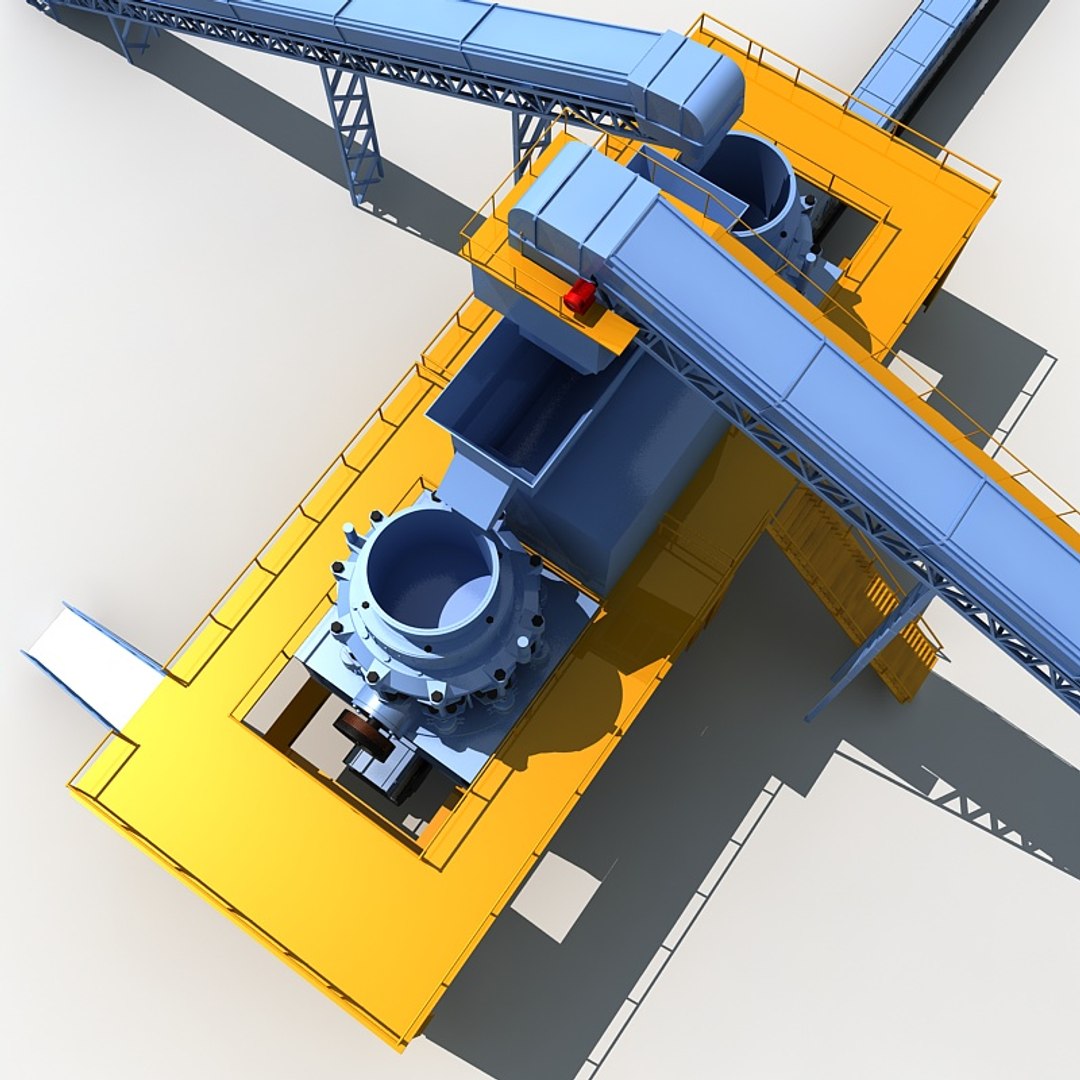 3D Model Mining Machinery - TurboSquid 1445192